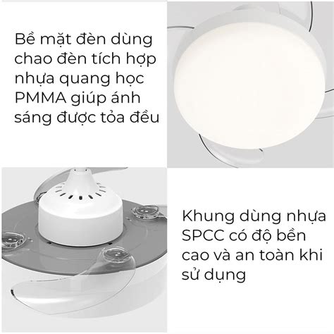 Đèn quạt vô hình Yeelight C2101C1060 YLFD003 ⋆ SmartTechs Đà Nẵng