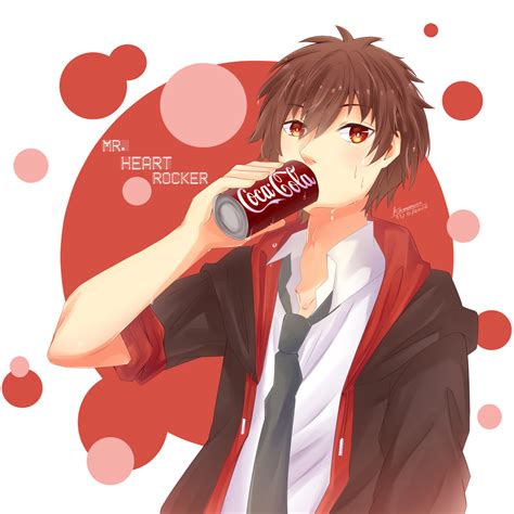 กิน โค้ก แล้วสดชื่น โค้ก อนิเมะ วอลเปเปอร์