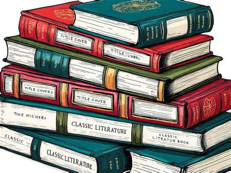 Creative Book Stack Premium Ai Generated Image