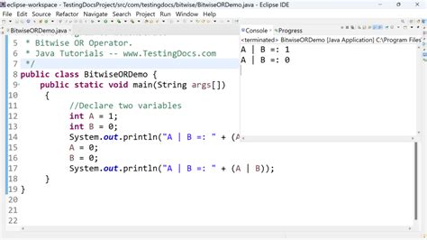 Java Bitwise Or Operator Testingdocs