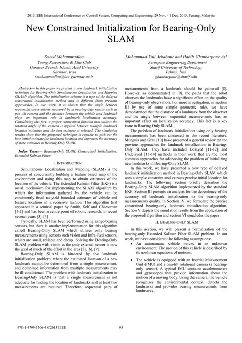 pdf unmanned air vehicle uav navigation using bearing only slam