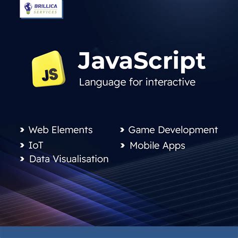 Brillica Services On Linkedin Javascript Programming Javascript Techinnovations