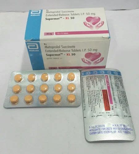 Supermet Xl 50 Tablets At Rs 70stripe Nagpur Id 2852804474762