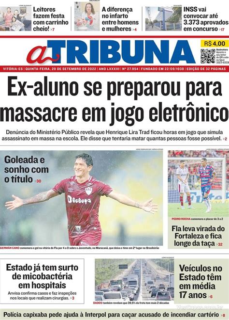Capa A Tribuna Sexta De Junho De