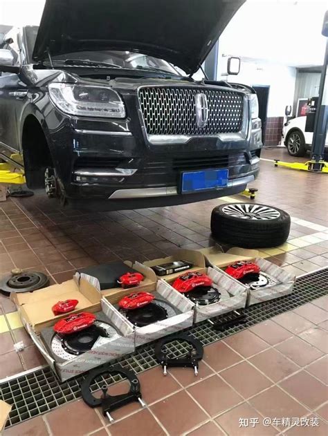 林肯领航员刹车改装Brembo前6后4套装饱满帅气制动告别原车刹车疲软不够用 知乎
