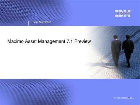 Ppt Ibm Tivoli And Maximo Asset Management Development Update