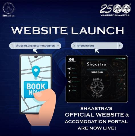 Shaastra Iit Madras On Linkedin Website Portal Live Accommodation