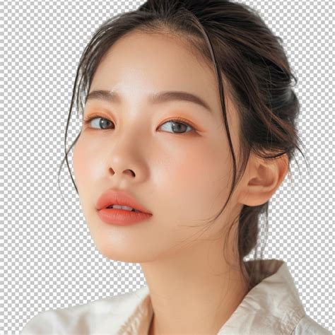 Premium Psd Beautiful Young Woman Posing