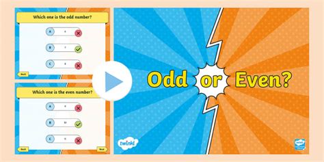 Odd Or Even PowerPoint Quiz Teacher Made Twinkl