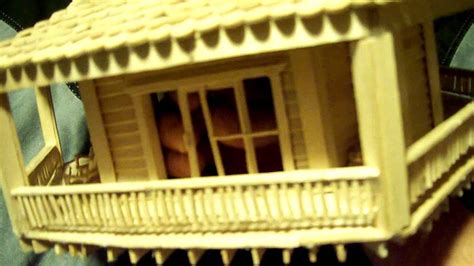 Popsicle Stick Bird House Youtube