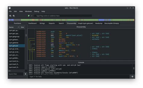 Install Iaito On Kde Neon Using The Snap Store Snapcraft