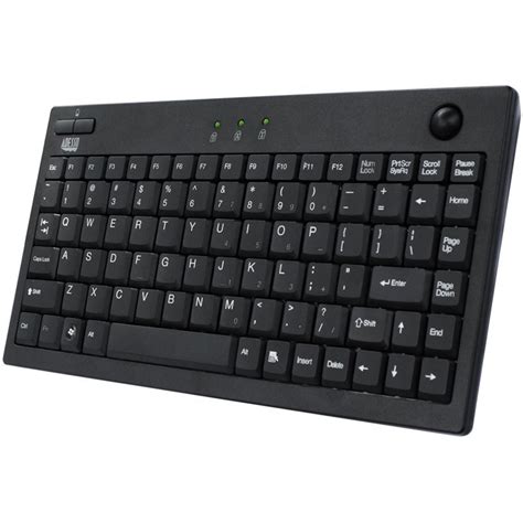 Adesso Mini Trackball Keyboard 800dpi 783750002813 Ebay
