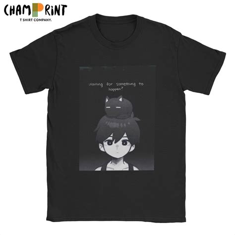 Omori Game Basil Anime Crewneck Mens T Shirts Omori Plush Shop