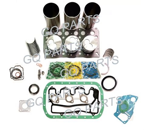 Yanmar 3t80uj Engine Rebuilt Overhaul Kit John Deere 56 Off