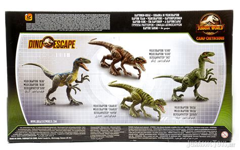 Raptor Squad Jurassic Toys The Museum