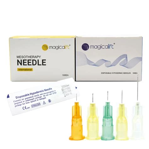 Medical Hypodermic Security Sharp Meso Needle Disposable Mesotherapy