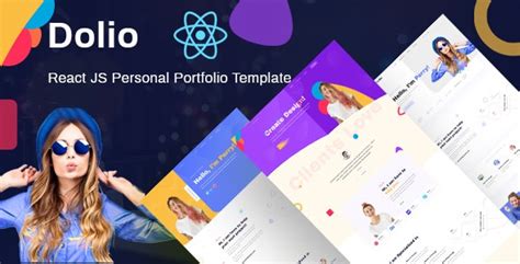 Dolio V10 React Js Personal Portfolio Template