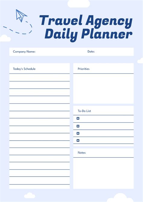 Free Daily Planner Templates To Customize Online