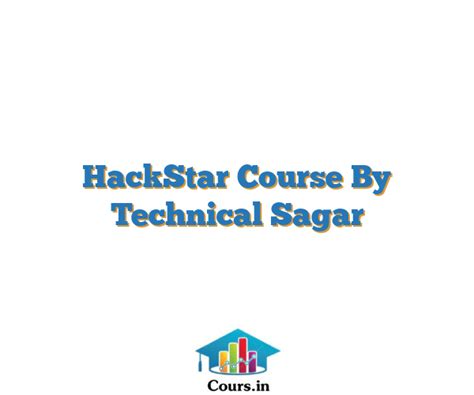 Hackstar Course By Technical Sagar