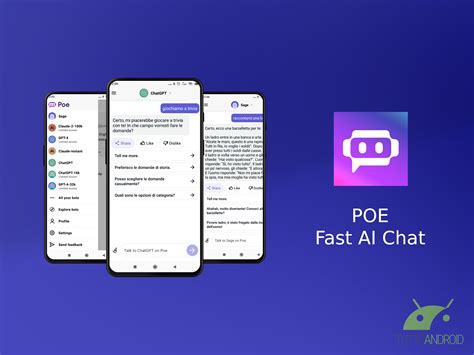 Lapp Poe Mette A Disposizione Vari Chatbot Ai Su Android