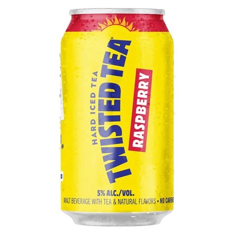 Twisted Tea Raspberry 12pk 12oz Can 50 Abv Delivered In As Fast As