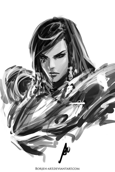 Pharah By Borjen Art On Deviantart