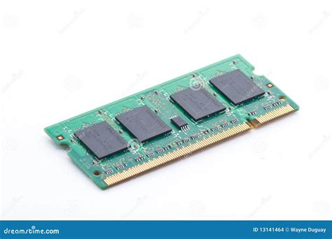 Laptop Computer RAM Chip Stock Photo Image Of Sodimm 13141464