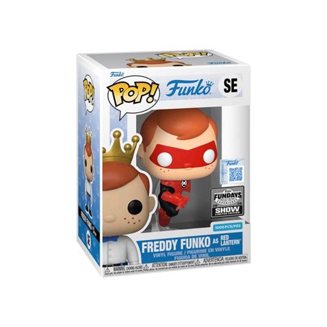 Freddy Funko As Red Lantern Translucent Funko Pop Dc Fundays