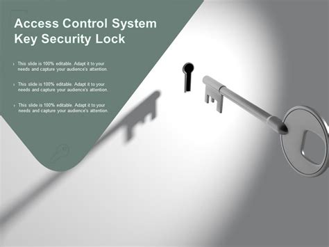 Access Control System Key Security Lock Ppt PowerPoint Presentation Pictures Summary