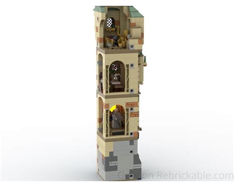 Lego Moc Hp Modular The Quad One Eyed Witch Tower By Gobsmack