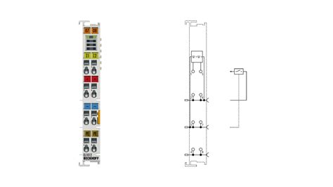 EL1012 | EtherCAT Terminal, 2-channel digital input, 24 V DC, 10 µs ...