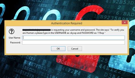 Cara Menghilangkan Pop Up Authentication Required WordPress