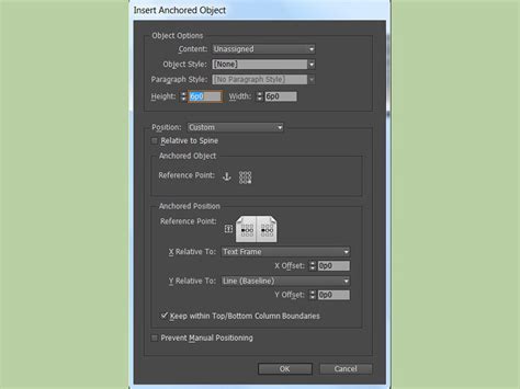How To Anchor Objects In Indesign 11 Steps With Pictures
