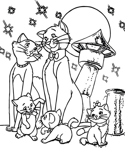 Marie Aristocats Coloring Pages At GetColorings Free Printable