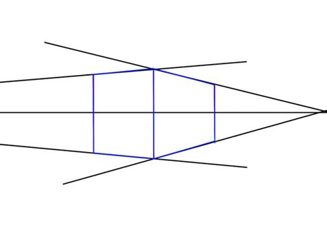 Cube Two Point Perspective
