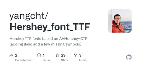 Github Yangchthersheyfontttf Hershey Ttf Fonts Based On Avhershey
