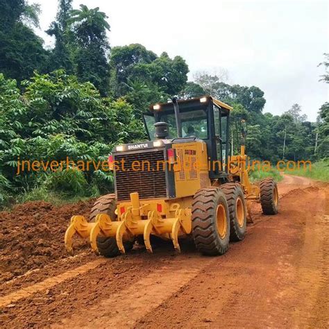 Width Of Shovel Blade 4m 16ton Road Motor Grader 180hp With Rear Ripper