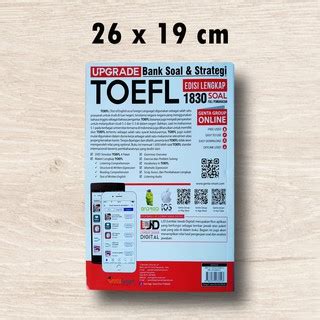 Jual BUKU TOEFL BUKU TES TOEFL UPGRADE BANK SOAL STRATEGI TOEFL Shopee Indonesia