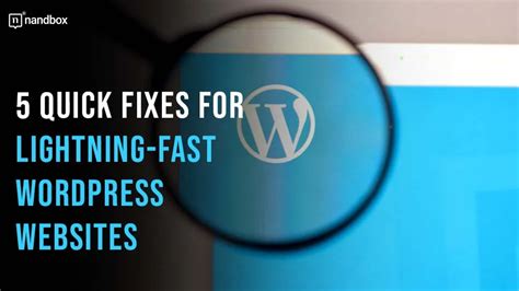 How To Make A Wordpress Website Faster Optimization Tips