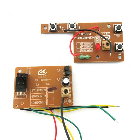 Remote Control Switch Plate 27mhz Diy Wireless Remote Control Toy Car Hacktronics