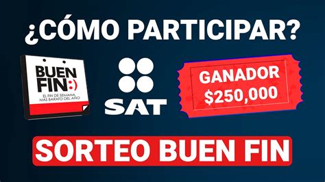 Sorteo BUEN FIN SAT COMO PARTICIPAR Y COMO SABER SI GANÉ YouTube