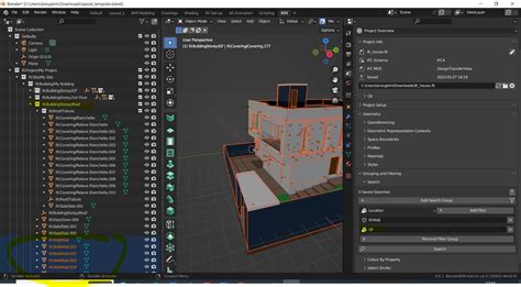 Issue With The Location Filter In Grouping And Filtering OSArch