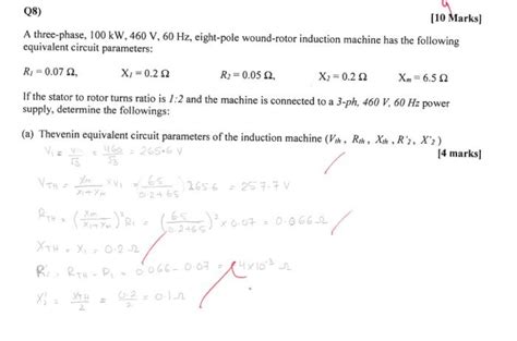 A Three Phase 100 Kw 460 V 60 Hz Eight Pole