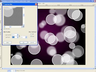 PA BLOG Gimp Tutorial Awesome Bokeh Effect In Gimp
