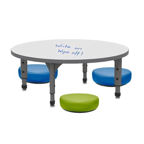 Floor Tables With Dry Erase Tops For Lowered Classroom Layouts Get