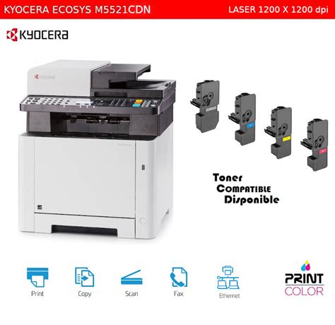 KYOCERA ECOSYS M5521CDN Imprimante Couleur - CAPMICRO