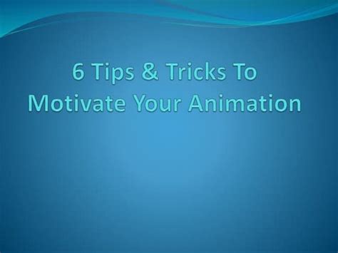 Top 06 Tips For Mastering Vfx For 3d Animation Pdf