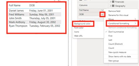 Power BI Date Conditional Formatting Welcome To EPM Strategy