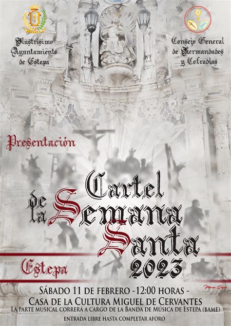 PRESENTACIÓN DEL CARTEL DE LA SEMANA SANTA 2023