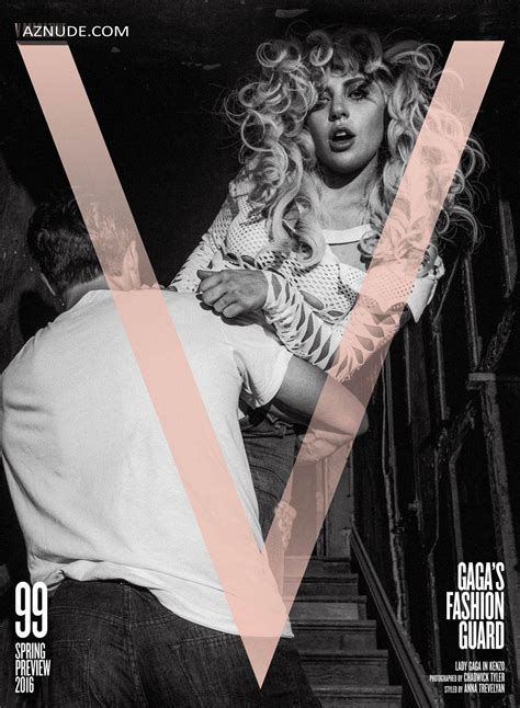 Lady Gaga Sexy In V Magazine Issue 99 Aznude